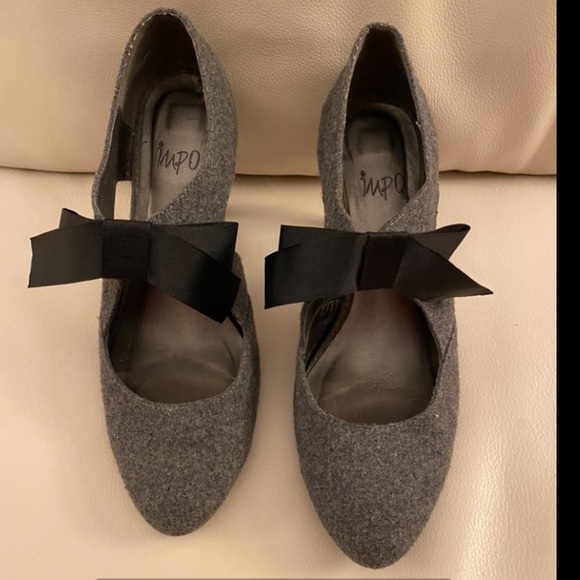 Impo | Shoes | Darling Gray Impo Shoes Wblack Bowseuc Perfect For The ...